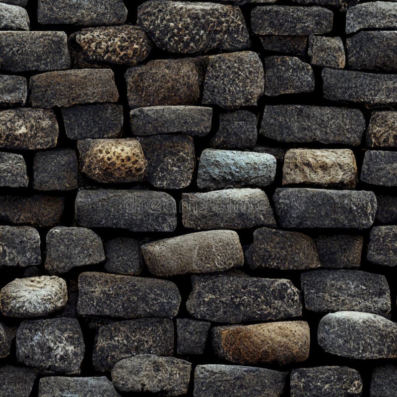 Clear Seamless Stone Wall Texture for Backgrounds and Designs. Stock ...