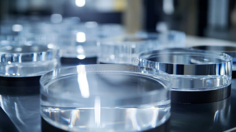 Clear Silica Glass Ingots for Optical Applications in Laboratory ...