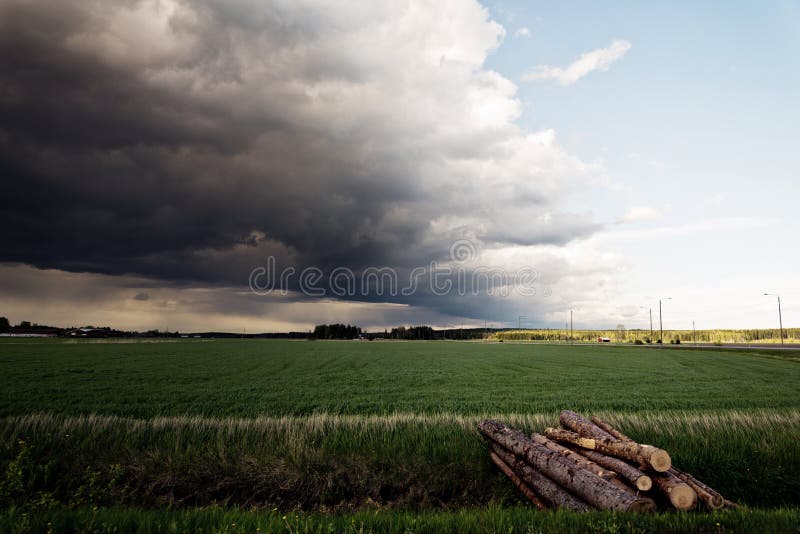 Front stock image. Image of approaching, season, rain - 100144607