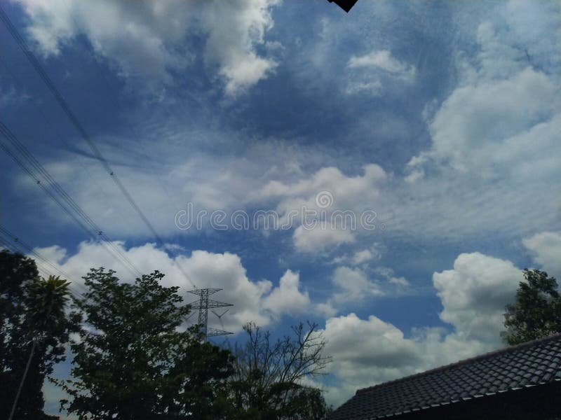 Clear Skies Clear Weather in Stock Photo - Image of weather, blue ...