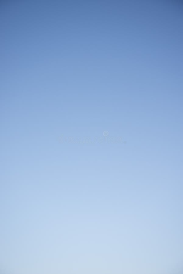 Clear Sky without Clouds, Light Blue Sky Above the Horizon without ...