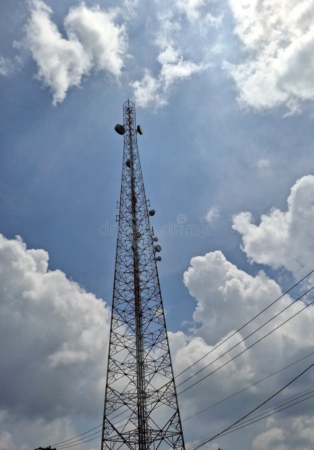 The Clear Sky during the Day Provides Smooth Communication with the ...