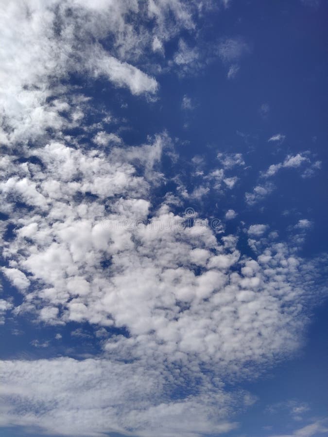 The Clear Sky Makes a Very Beautiful Cloud Spot Stock Photo - Image of spot, clear: 279130976