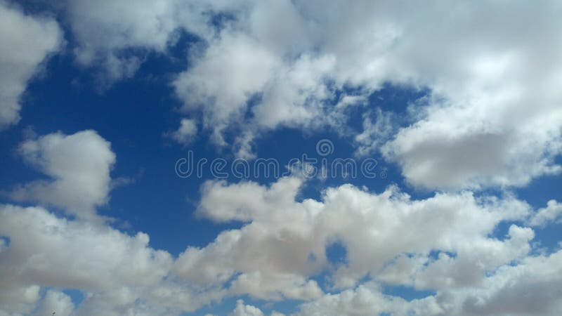 The Clear Sky and White Clouds are Our Beautiful Planet Stock Image ...