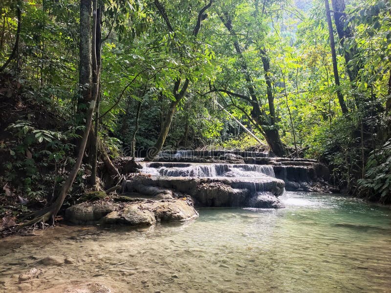 Clear Small River Water Flow Stock Image - Image of river, flow: 340050451