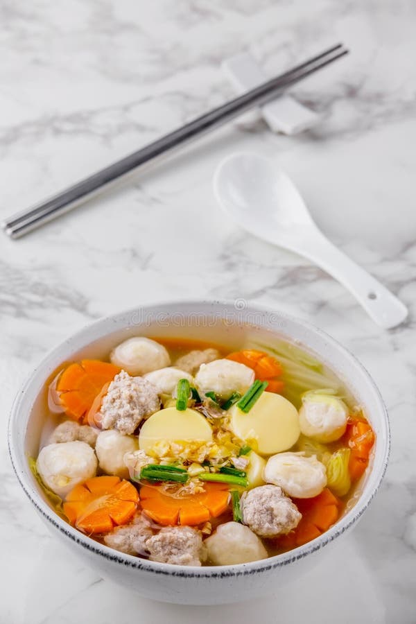Clear Soup with Tofu and Minced Pork Stock Photo - Image of minced ... Clear Soup with Tofu and Minced Pork Stock Photo - Image of minced ...