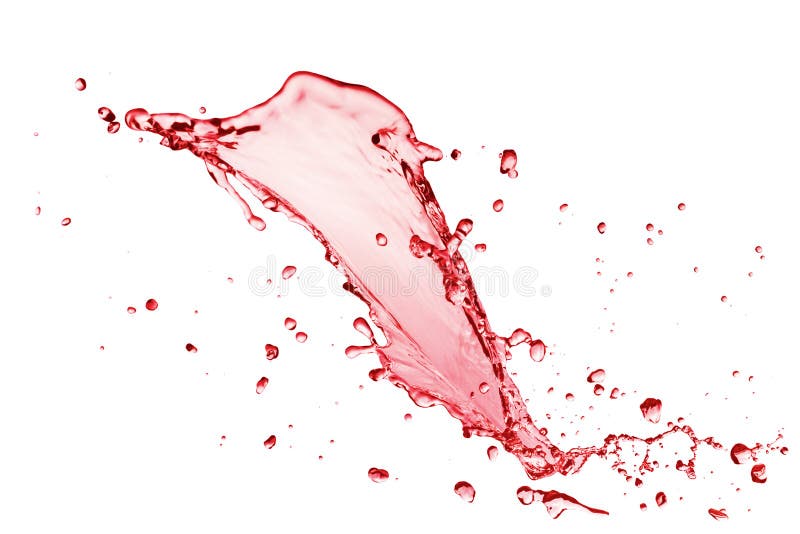 Red splash on a white stock image. Image of liquid, celebration - 118320067