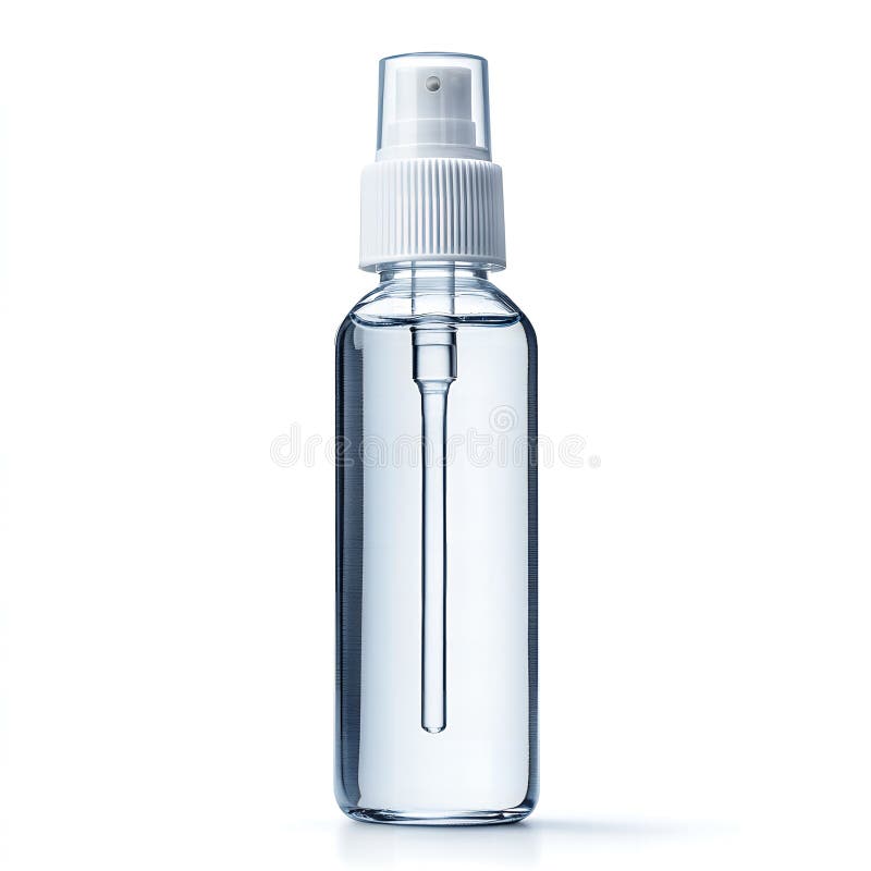 Clear Spray Bottle Mockup Perfect for Hygiene Product Packaging Design ...