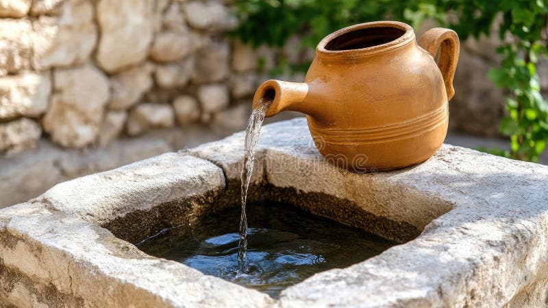 Rustic Stone Well Stock Illustrations – 880 Rustic Stone Well Stock ...