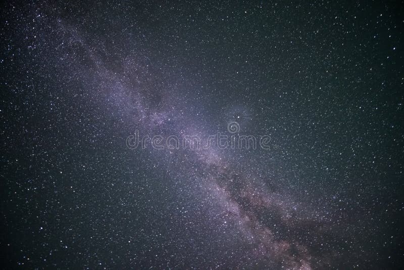 Clear starry night stock image. Image of milky, nature - 75965497