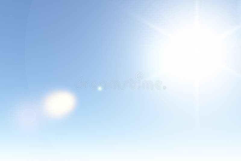 Clear Sunny Sky in Summer stock photo. Image of natural - 41153778