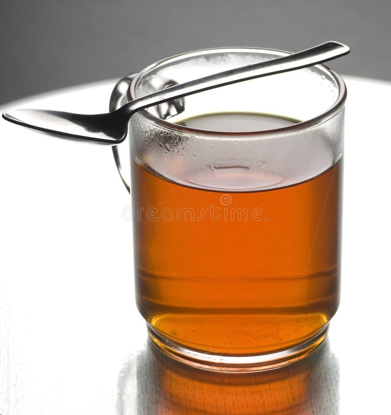 Clear Tea stock image. Image of liquid, orange, drop, clean - 2529485