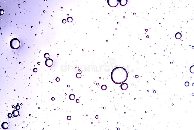Clear Texture of Purple Bubbles on a Light Background Stock Image ...
