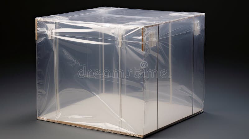 Clear transparent package stock illustration. Illustration of pouch ...