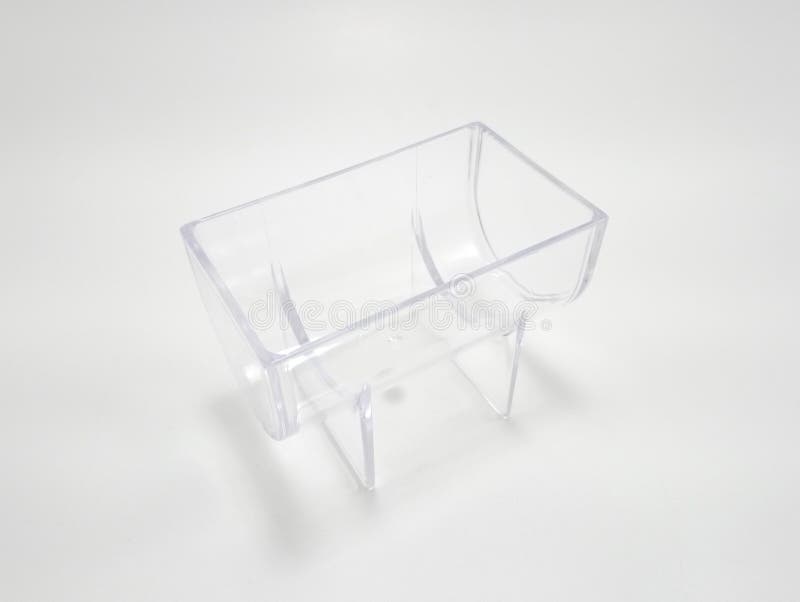 Clear Transparent Plastic Thing Catch Design Stock Image - Image of ...