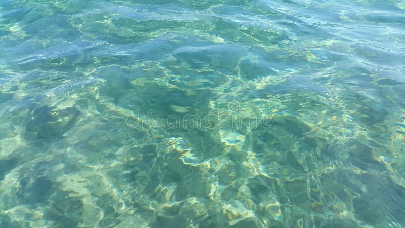 Clear turquoise sea water stock image. Image of mediterranean - 161872971