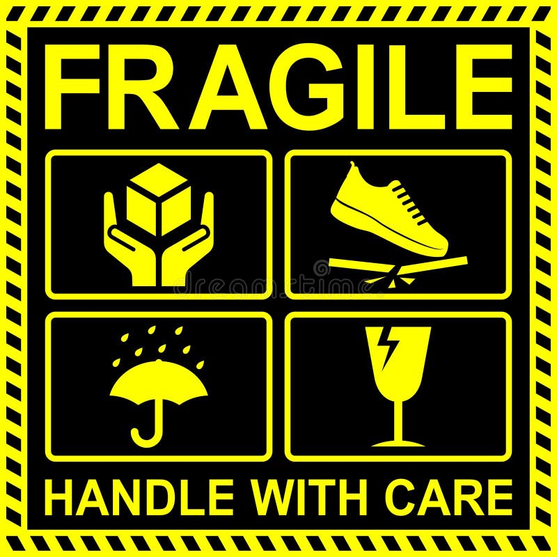 Standard International Handling Icons Stock Illustrations – 19 Standard ...