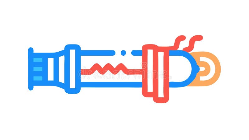 Connected Water Pipe System or Plumbing Infrastructure, Vector Design ...