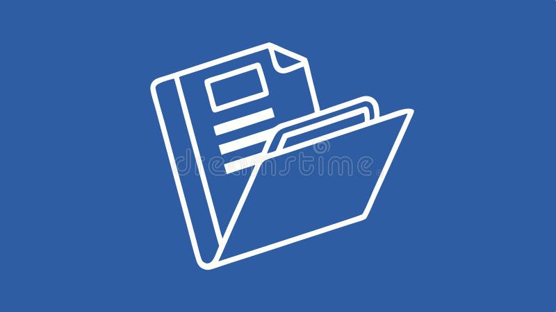 File Folder Documents Organization Digital Vector, Vector Design ...