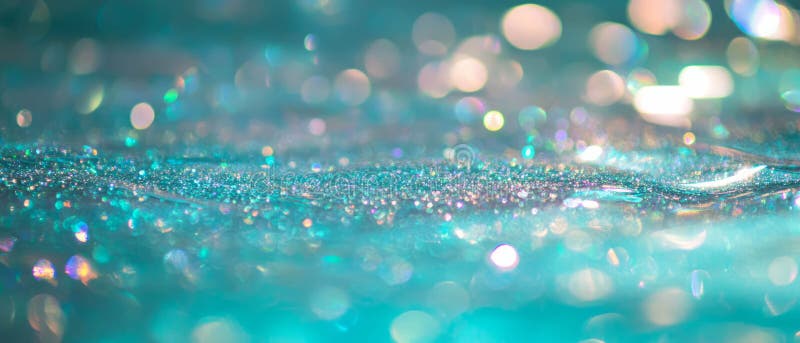 Clear Vinyl Texture with Glitter and Abstract Shapes Creates a ...