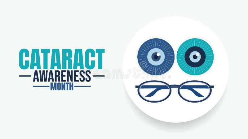 Clear Vision Ahead, National Cataract Awareness Month Design Templet ...