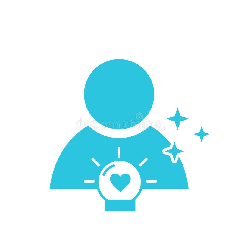 Clear Vision, Fortune Teller Icon Stock Vector - Illustration of icon ...