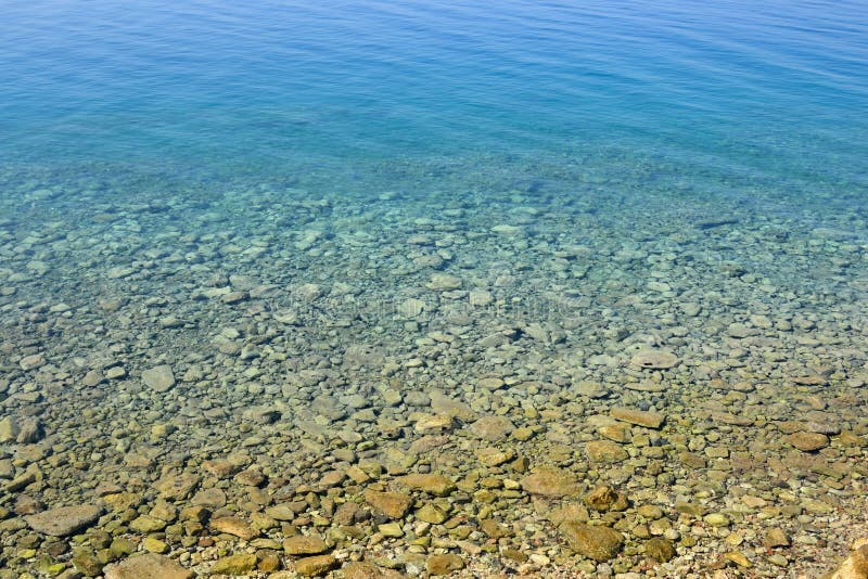 Clear Water in the Ionian Sea. Stock Photo - Image of season, peace ...