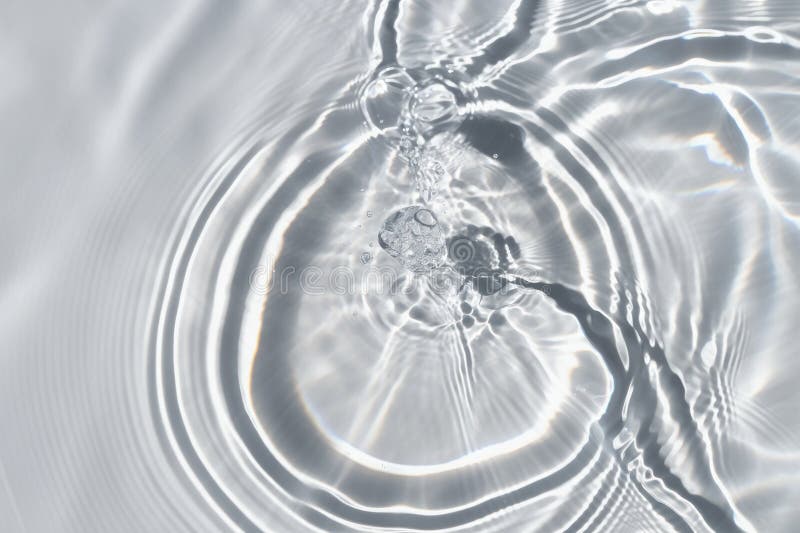 Clear Water Ripples Soft Sunlight Grey Tones Abstract Texture Stock ...