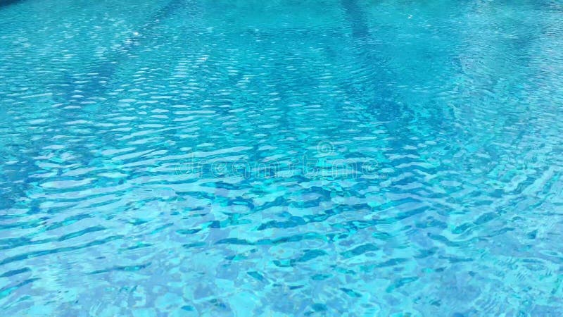 Clear Water Rippling and Sparkling in the Sunlight in a Swimming Pool ...