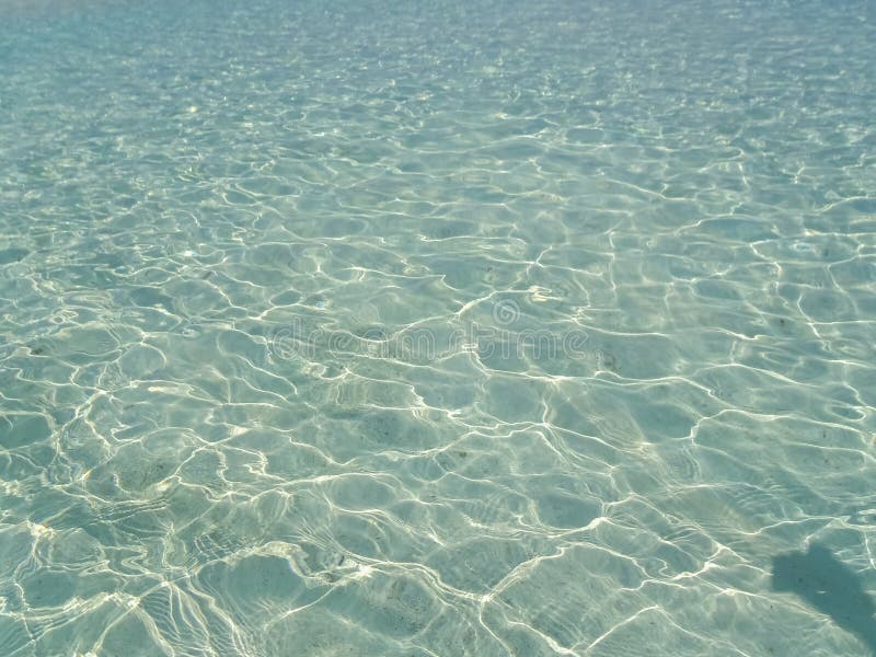 Crystal Clear Water Sunlight Patterns Stock Image - Image of light ...