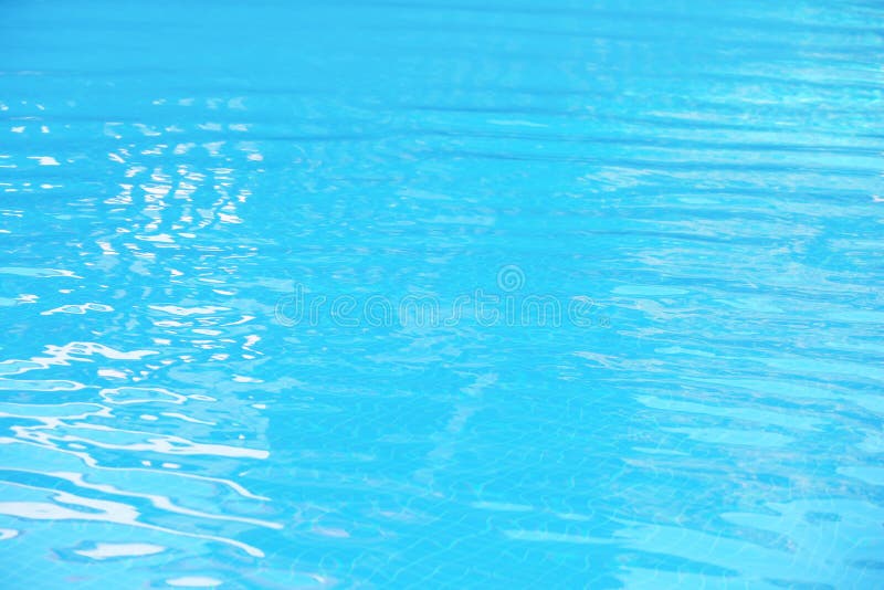 Clear Water in Swimming Pool Stock Image - Image of idyllic, rest ...