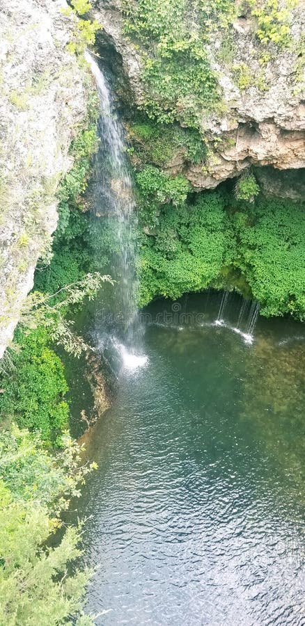 Spring Falls stock image. Image of overflow, rapids, peace - 9467153