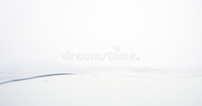 Clear Water Waves and Splashes Side View Stock Image - Image of science ...