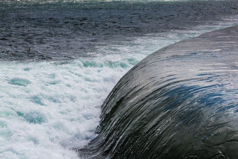 A Clear Waterfall in the Wild Stock Photo - Image of horizontal, famous ...