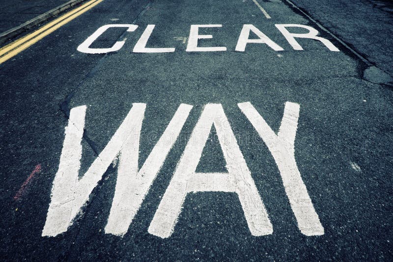 Clear way stock photo. Image of close, freedom, choice - 24680492