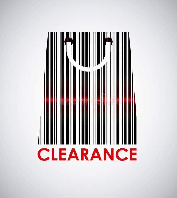 Clearance design stock vector. Illustration of codebar - 46778129