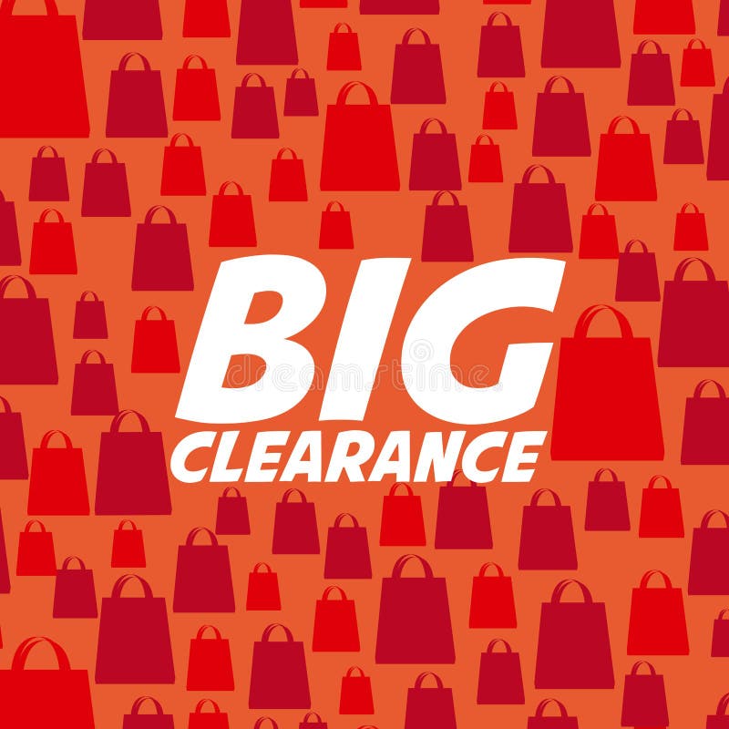 Clearance design stock vector. Illustration of promotion - 46778161