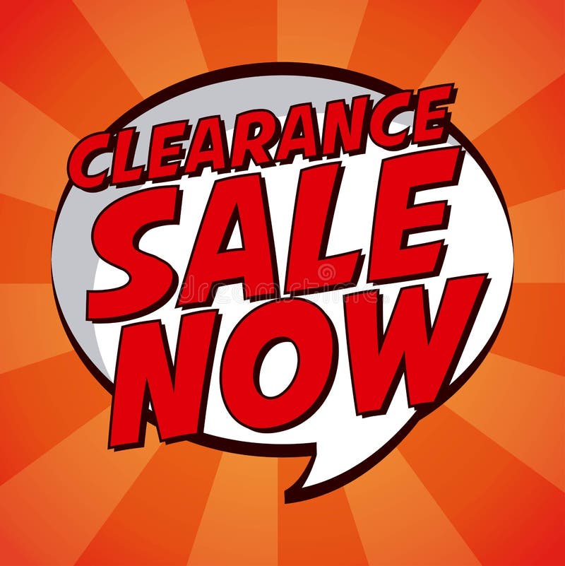 Clearance design stock vector. Illustration of design - 46778162