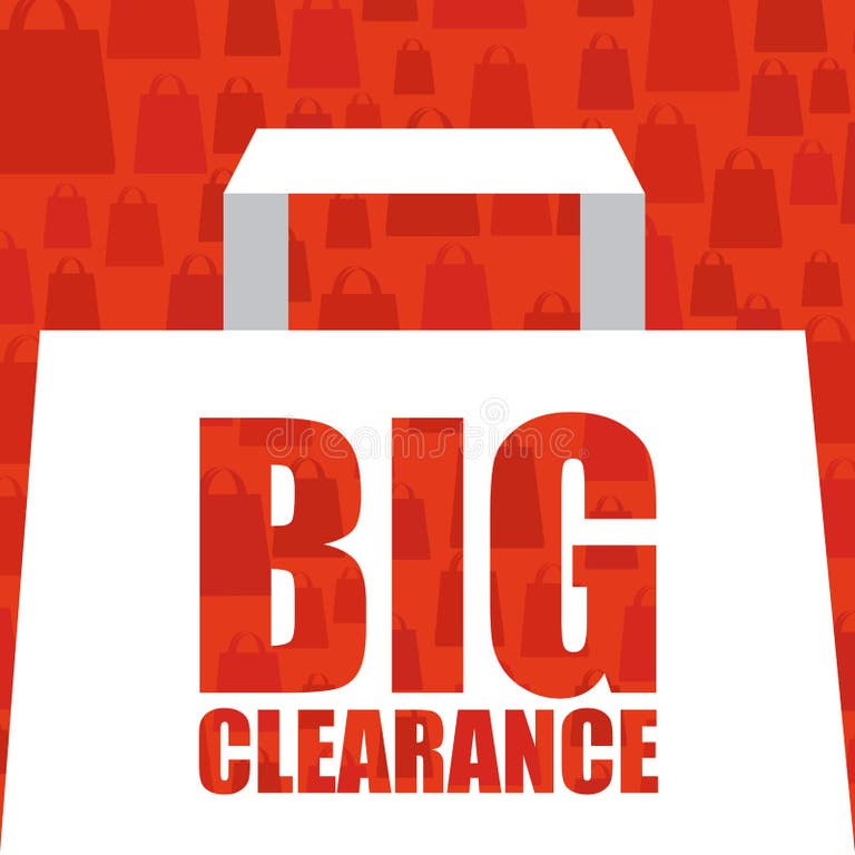 Clearance design stock vector. Illustration of retail - 46778177