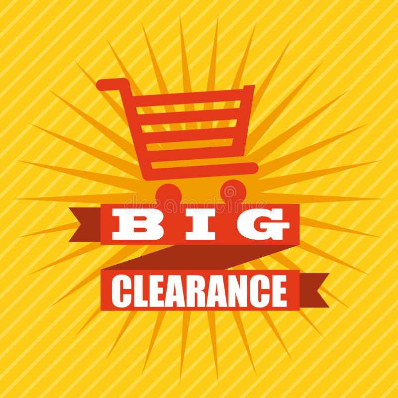 Clearance design stock vector. Illustration of shopping - 46778162