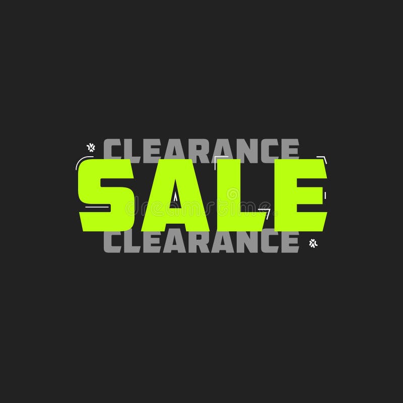 Clearance Sale Sticker - Clearance Sale Label - Clearance Sale Design ...