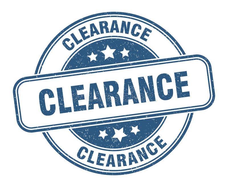 Clearance Stamp Stock Illustrations – 8,770 Clearance Stamp Stock ...