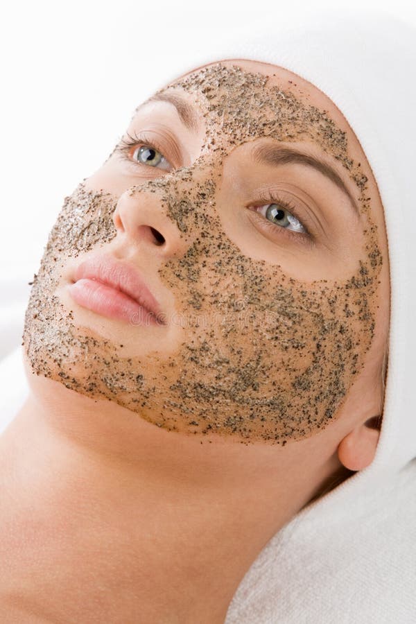 Clearing face stock image. Image of peeling, mask, beauty - 8811743