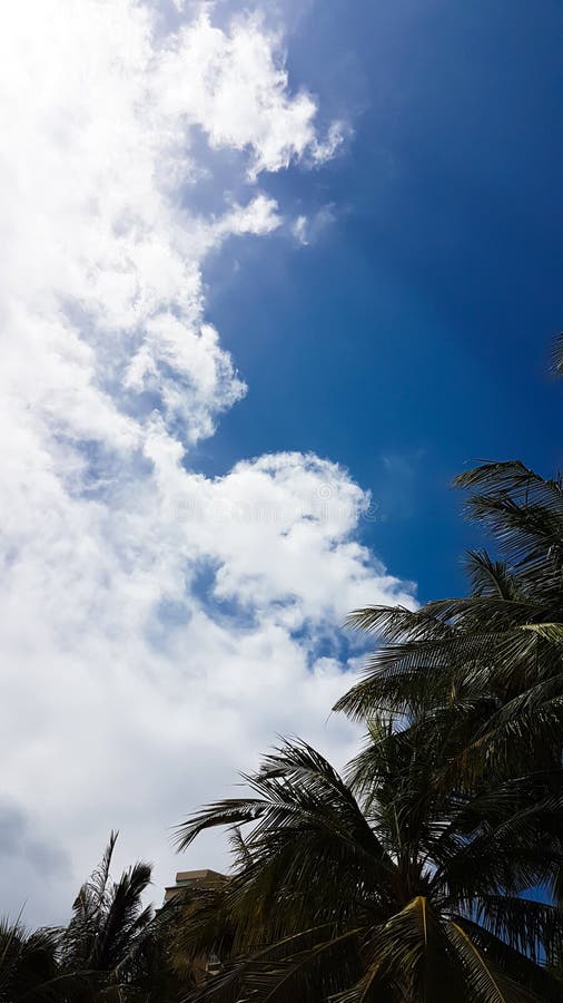 Blue Sky from Above, the Atmosphere Stock Photo - Image of close, high ...