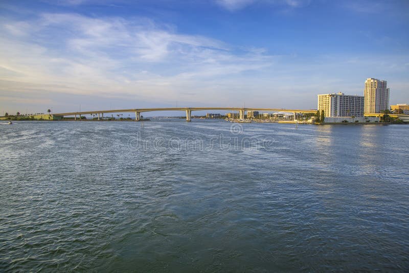 Clearwater Memorial Causeway Editorial Stock Photo - Image of water ...