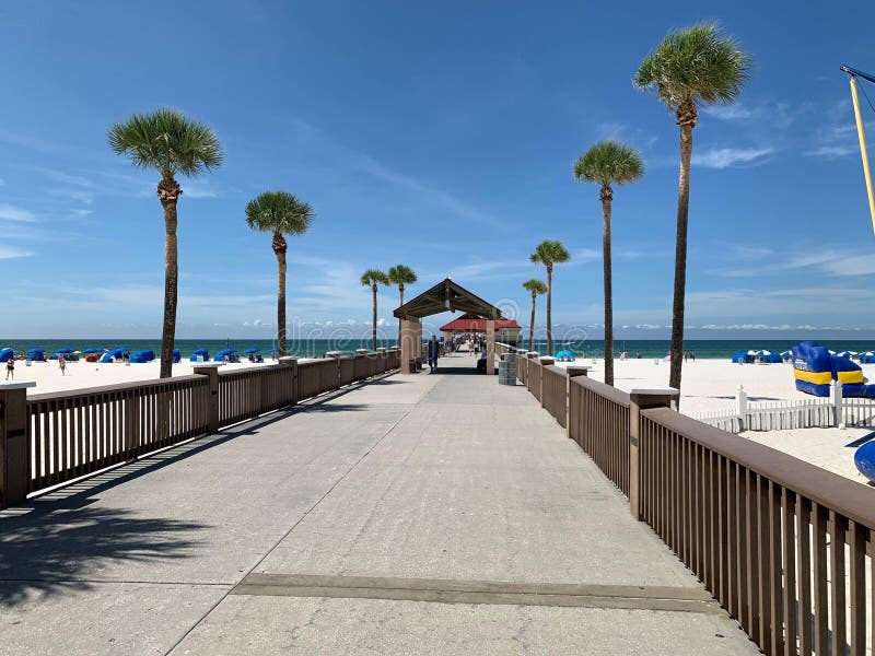 Clearwater Ocean Deck editorial stock photo. Image of holiday - 358011158