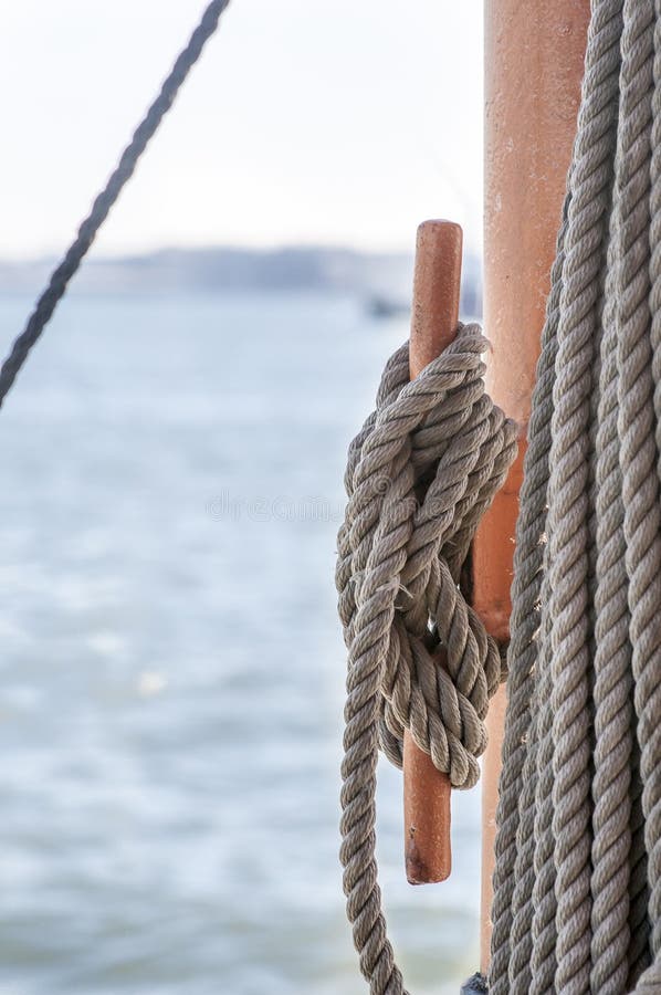 Cleated line stock image. Image of york, harbor, cleat - 47489975