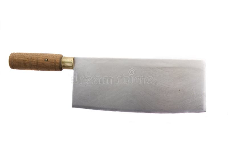 Chinese cleaver stock image. Image of metal, oriental - 16542557