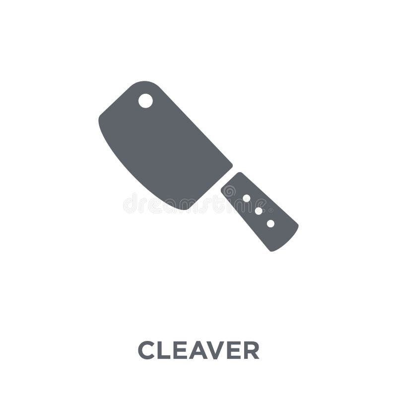 Cleaver Icon Vector Isolated on White Background, Cleaver Sign , Stock ...