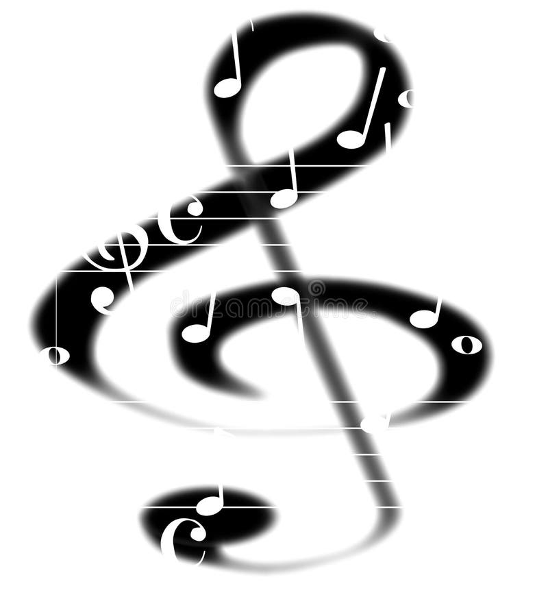 Large Treble Clef Stock Illustrations – 50 Large Treble Clef Stock ...